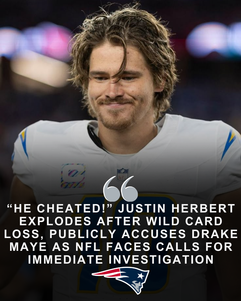 “He Cheated!” Justin Herbert Explodes After Wild Card Loss, Publicly ...