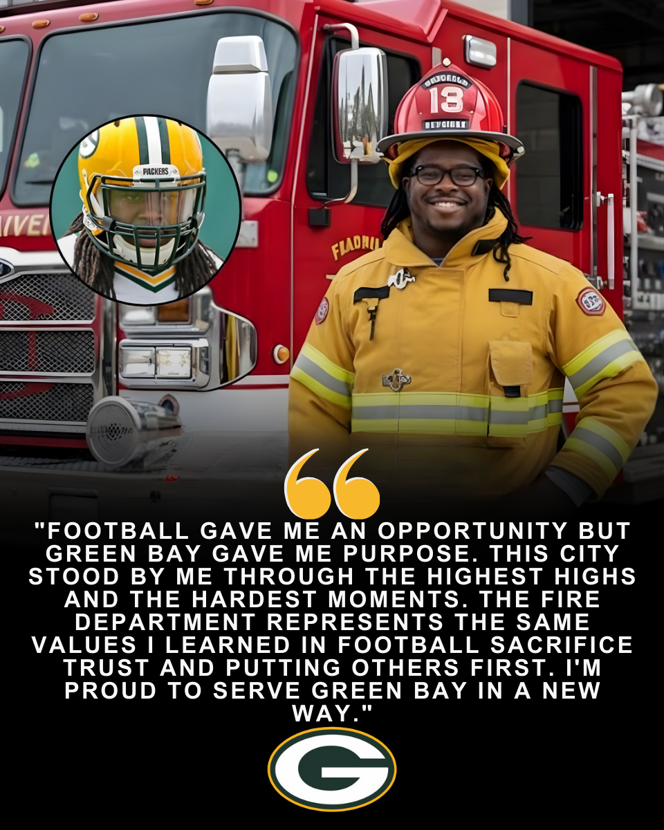 Former Packers Fan Favorite Retires and Joins Green Bay Fire Department ...
