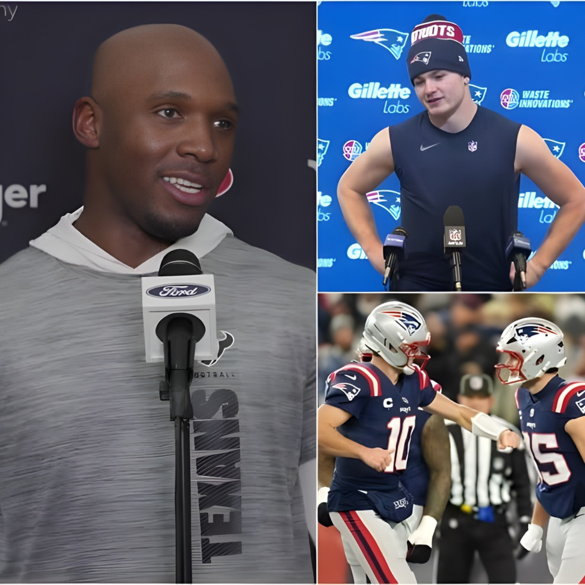 “We want New England!” Texans head coach DeMeco Ryans declared bluntly ...