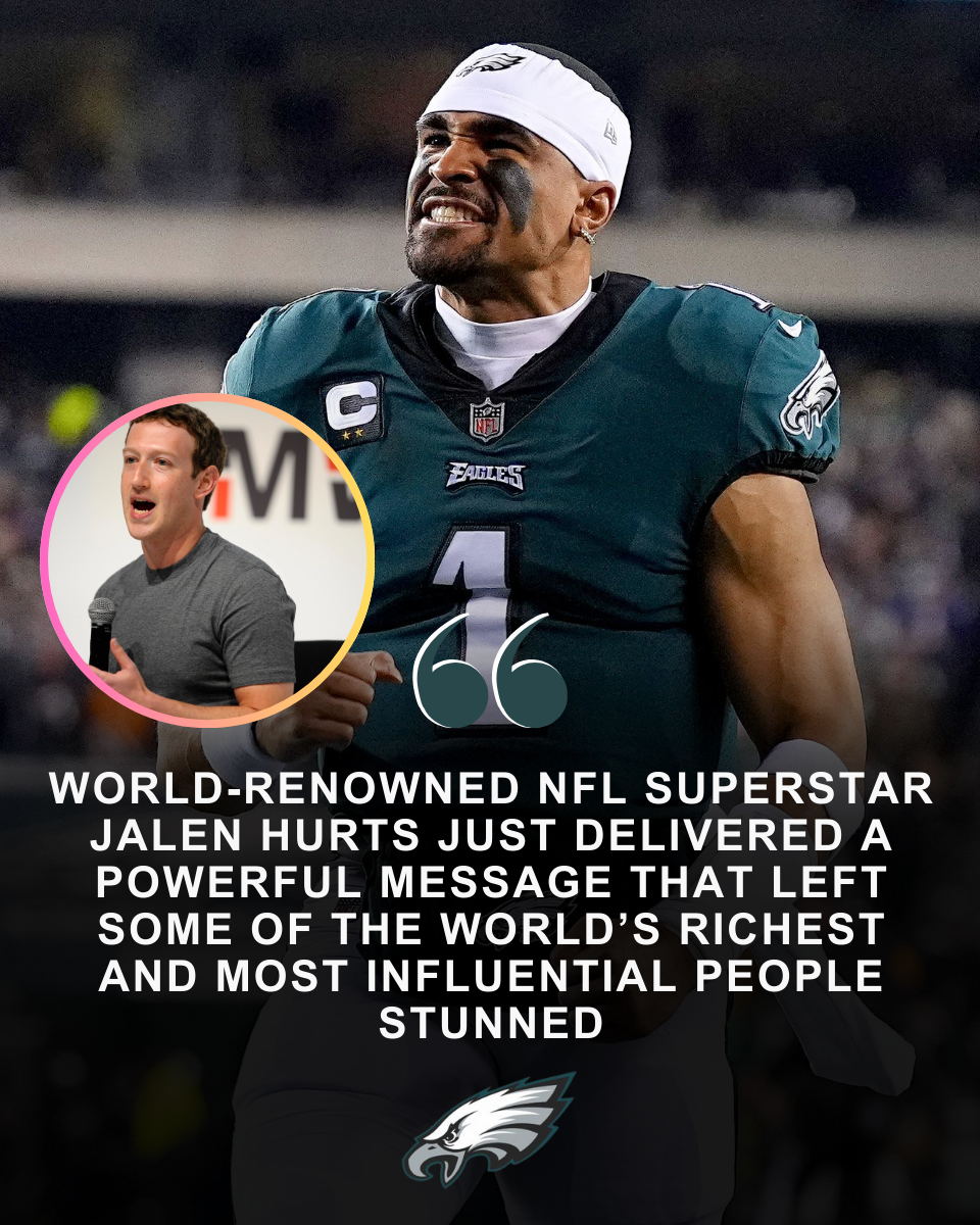 BREAKING NEWS: World-renowned NFL superstar Jalen Hurts just delivered ...