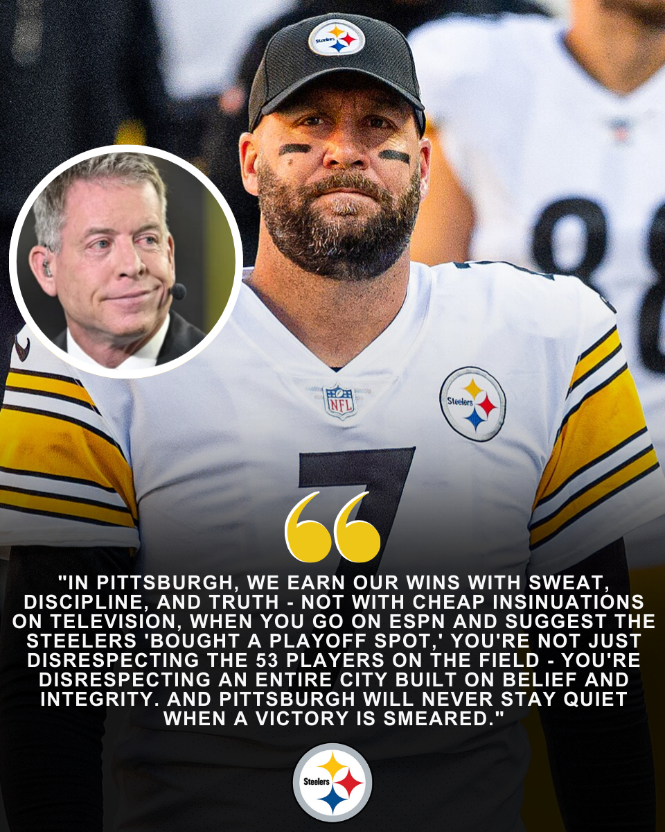 Steelers Legend Ben Roethlisberger Speaks Out to Defend Pittsburgh ...