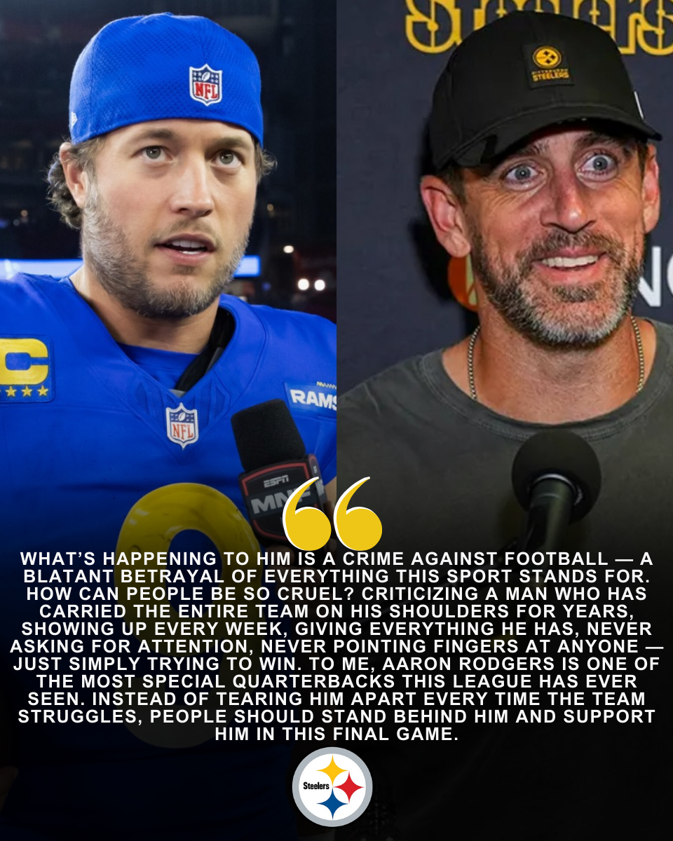 "BREAKING: NFL legend Matthew Stafford has broken his silence with a ...