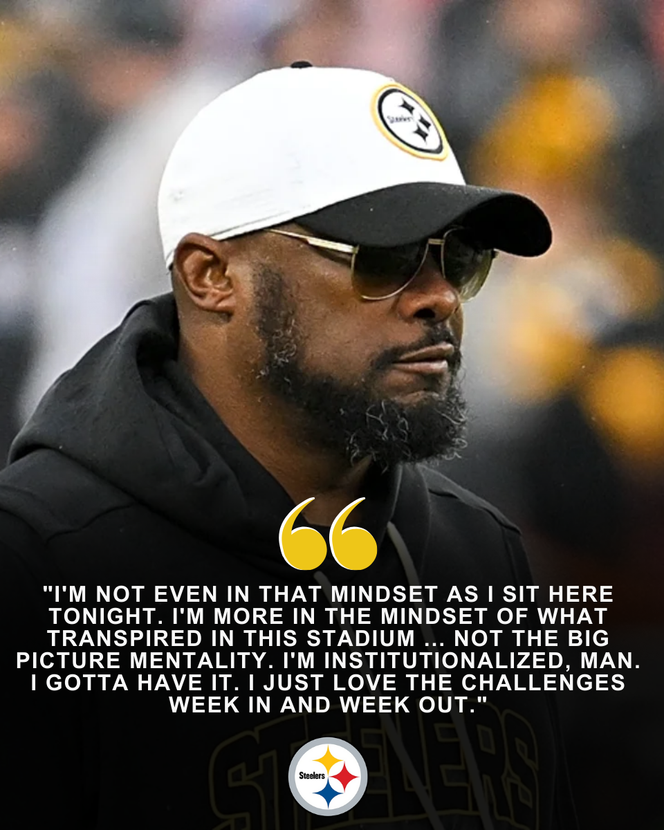 🚨BREAKING: After a crushing 30-6 playoff exit and “Fire Tomlin” chants ...