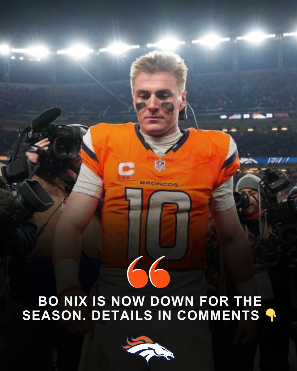 Bo Nix injury: Broncos QB suffers season-ending ankle fracture in win ...