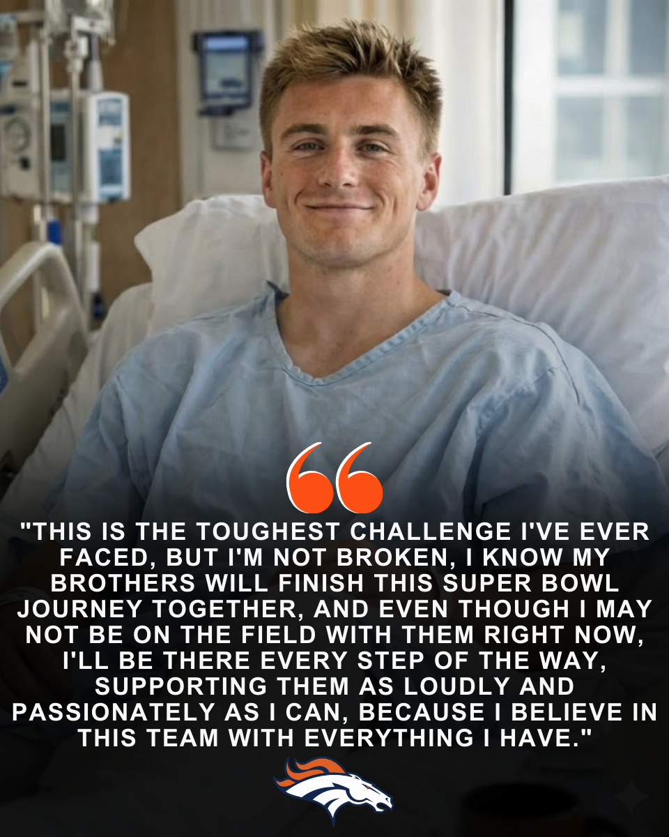 GOOD NEWS: Bo Nix Sends Powerful Message to Broncos Fans After Injury ...